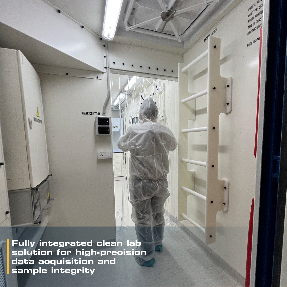 Fully integrated clean lab, winch, and CTD system supplied by MacArtney